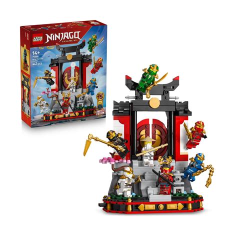Lego Ninjago 71866 Bộ Lắp Ráp Ngôi Đền Và Các Nhân Vật Ninja Kỷ Niệm