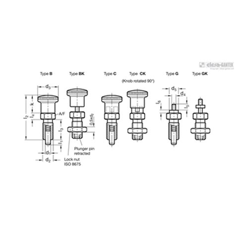 Gn 817 8 8 Gk Ganter Blokkeerstift Bi00062