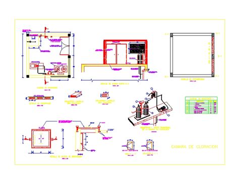 Chlorination Chamber In Autocad Cad Download 257 Mb Bibliocad