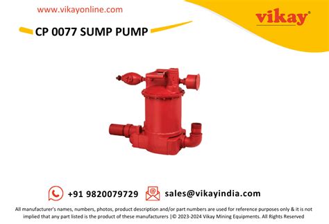 Cp 0077 Chicago Pneumatic Sludge Pump