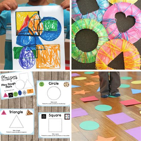 Shapes Craft Activities For Preschoolers Why Shapes Are An Important