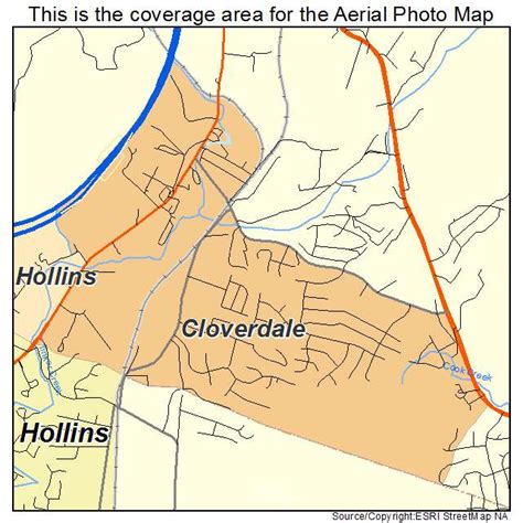 Map Of Cloverdale