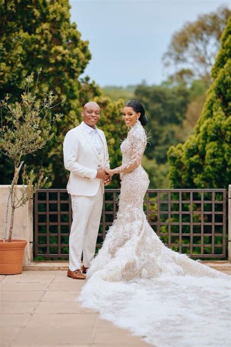 In Pictures Connie Ferguson Rocks Royal Wedding Gown On The Queen