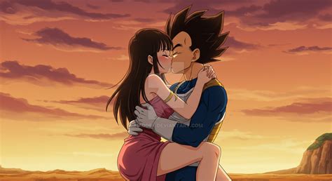 Vegeta X Chichi Revenge Under The Sunset By Haddek On Deviantart