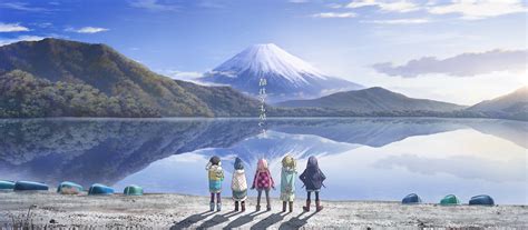 🔥 Free Download Wallpaper Water Reflection Mount Fuji Anime Landscape