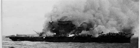Sinking Of Uss Lexington 8 May 1942