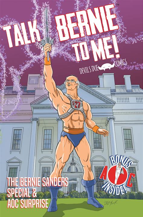 Bernie Sanders Portrayed As Superhero In Follow Upto Headline Grabbing
