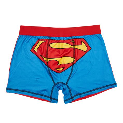 Superman Logo Character Armor Cosplay Mens Underwear Boxer Briefs Xxlarge 44 46