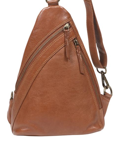 Ladies Leather Backpack New Arrivals 7873 Tan Modapelle Leather
