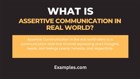29 Assertive Communication In Real World Examples