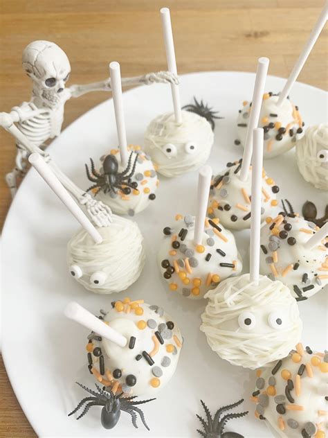 How To Make Halloween Cake Pops Lifestyle With Leah