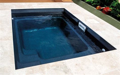Enjoy A Fiberglass Cocktail Pool
