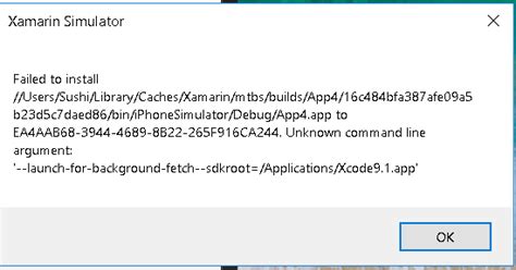 Xamarin How To Simulate IOS Background Fetch Using Visual Studio Stack Overflow