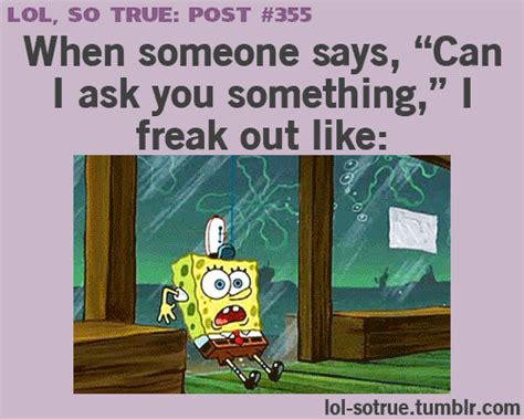 Hyperventilating  Spongebob