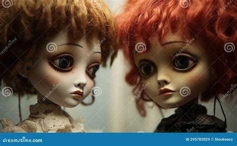 Eccentric Dolly Kei Dolls Captivating Close Up Photos Of Red Haired