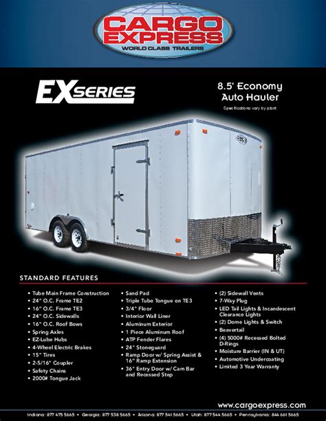 Cargo Express Trailers Device Database