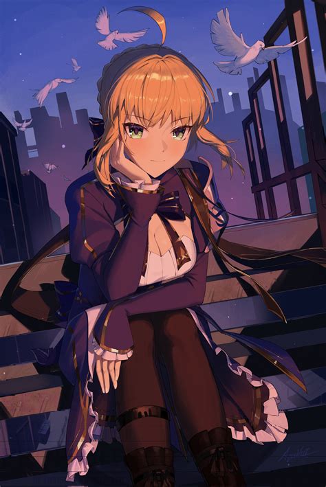 Aquilar Artoria Pendragon Fate Saber Fate Saber Honkai Star