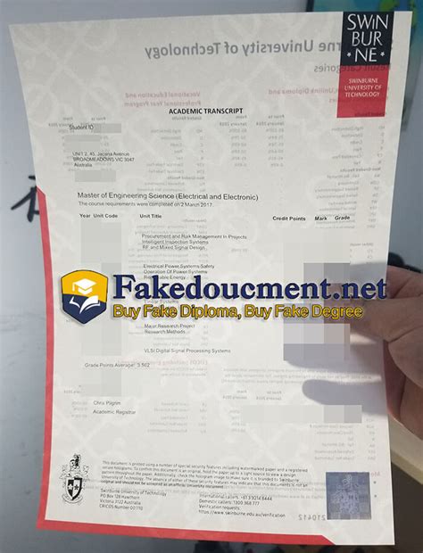 Buy Swinburne University Of Technology Transcript Online Buy Swinburne University Of Technology Transcript Online