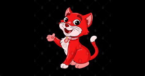Cherry Kitty Cherry Pop Candy Kitty Sticker Teepublic