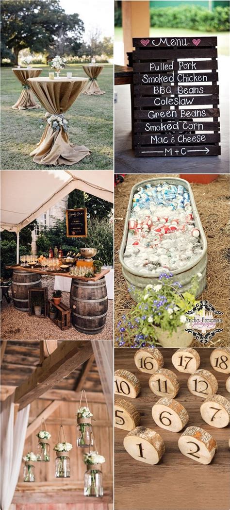Wedding Decoration Ideas Country Wedding Decoration