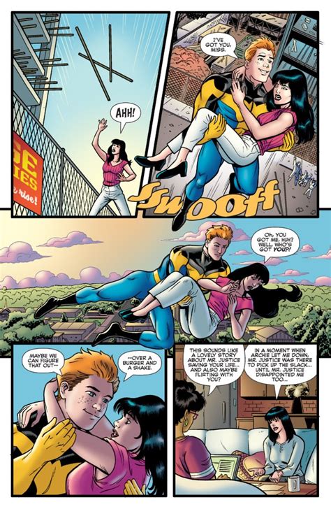 Archie Comics Veronica Makes Superhero Debut In Archie Is Mr Justice