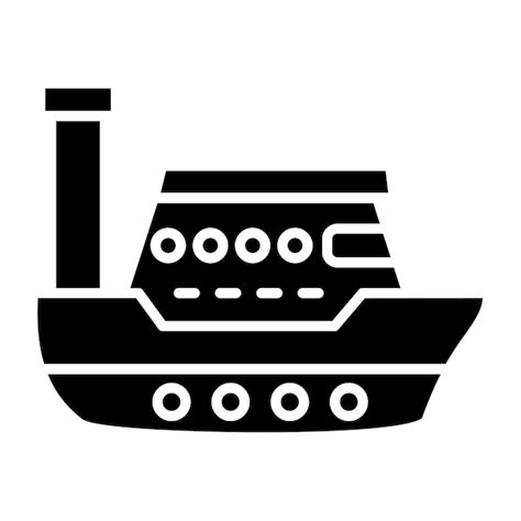 Premium Vector Ship Icon