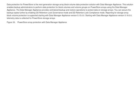 Protecting Block Volumes On Powerstore Storage Arrays Dell Powerprotect Data Manager Appliance