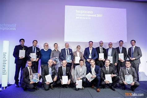 Texprocess Honors New Textile Processing Ideas Textalks Lets Talk