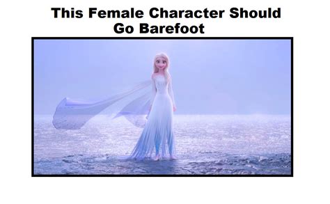 Elsa Should Go Barefoot By Tito Mosquito On Deviantart