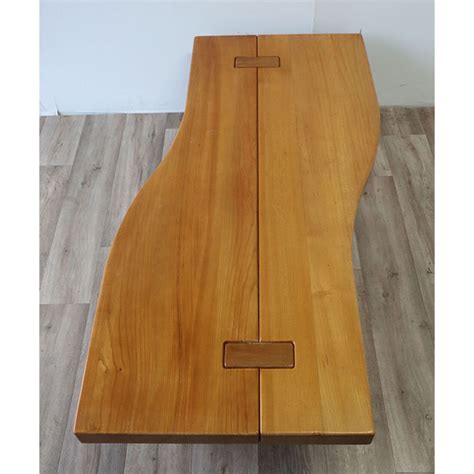 Table Basse Vintage Maison Regain En Orme Massif 1970 Selency Table Basse Vintage Maison Regain En Orme Massif 1970 Selency