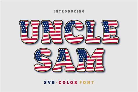 Uncle Sam Poster Font
