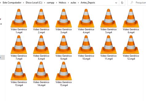 ListaVideos Page That Checks The Existence Of Videos In A Folder