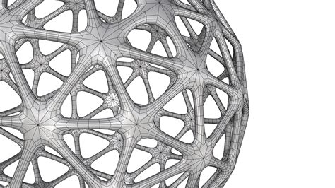 Sphere Skeleton Network 3d Model Turbosquid 2178662