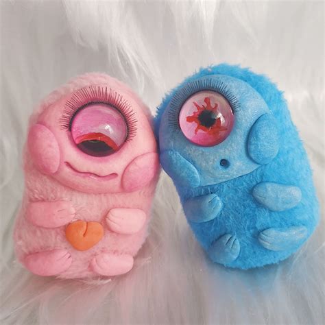 A Couple Of Cyclops Toys Ooak Dolls Art Dolls Fantasy Doll