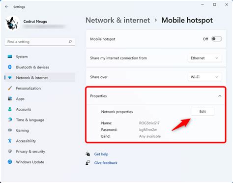 How To Make A Windows 11 Hotspot