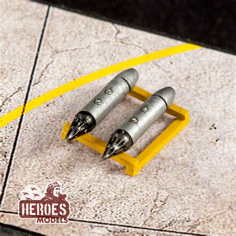 1144 Matra 155 Rocket Launcher 4 Pcs Heroes Models