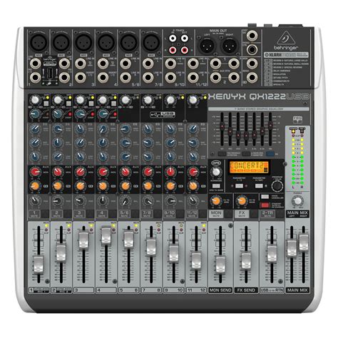 Behringer Xenyx Qx2222usb Mixer With Usb And Effects Muzikone