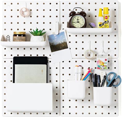 Vusign Peg Board Combination Kit 22x22 Pegboards And