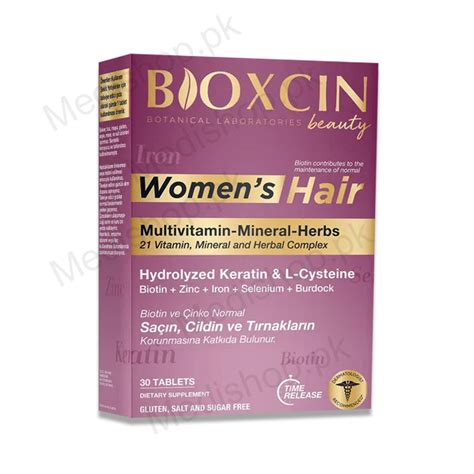 Bioxcin Womens Hair Multivitamin Tablets Medishoppk