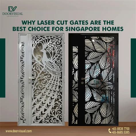 Metal Gates Plasma Cut Design 3d Laser Cut Landscape Design Metal