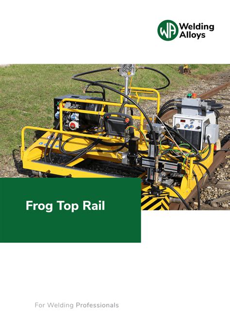 Frog Top Rail Welding Machine Video