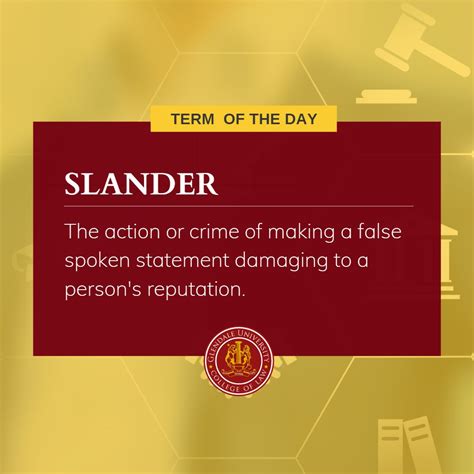 Gucl Slander Tort Lawterm Glendale University College Of Law