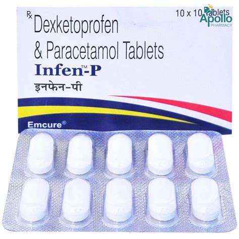 Infen P Tablet 10s Price Uses Side Effects Composition Apollo