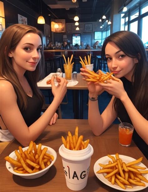Premium Photo Fries