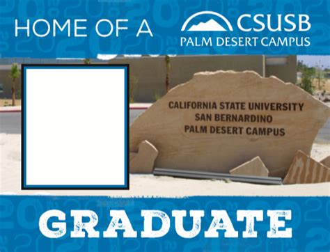 Csusb Class Of 2020 Window Signs