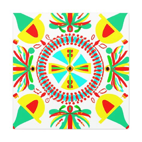 Antique Garden Dance Canvas