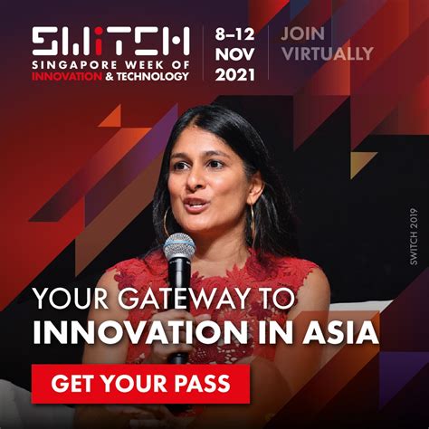 Singapore Week Of Innovation And Technology 2931 Oct 2025 Marina Bay