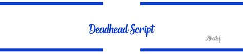 Deadhead Script Free Font Download Maisfontes