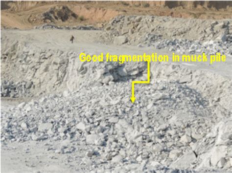 good fragmentation in muck pile v type firing pattern download