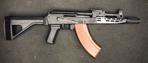 Mini Draco With Amd 65 Lower Handguard Sob 47 Brace R Ak47